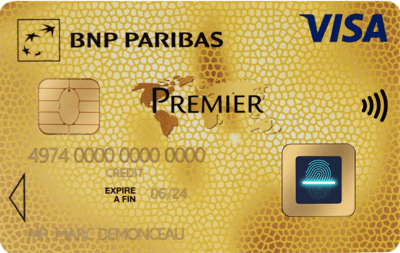 Carte biométrique BNP Paribas - Prix et fonctionnement